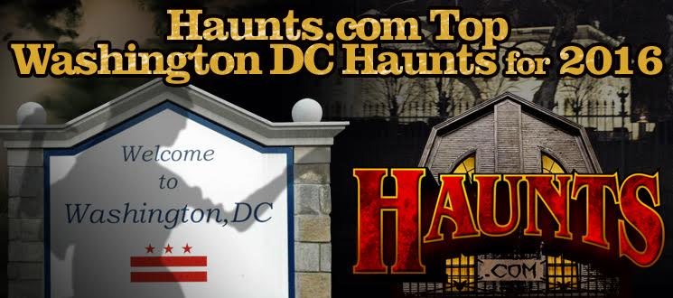 Haunts.com's 2016 Top Haunted Attractions for Washington DC & Nearby